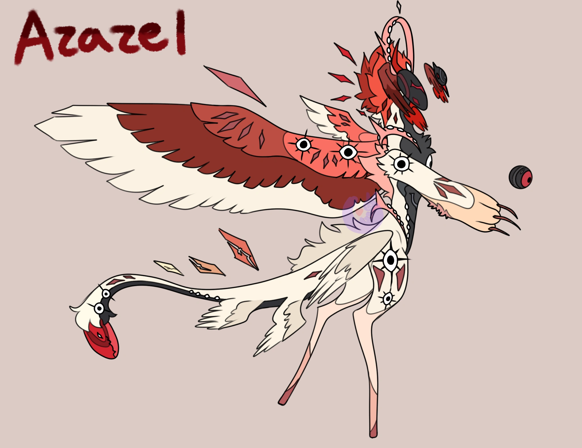 Azazel ref sheet! | Fandom