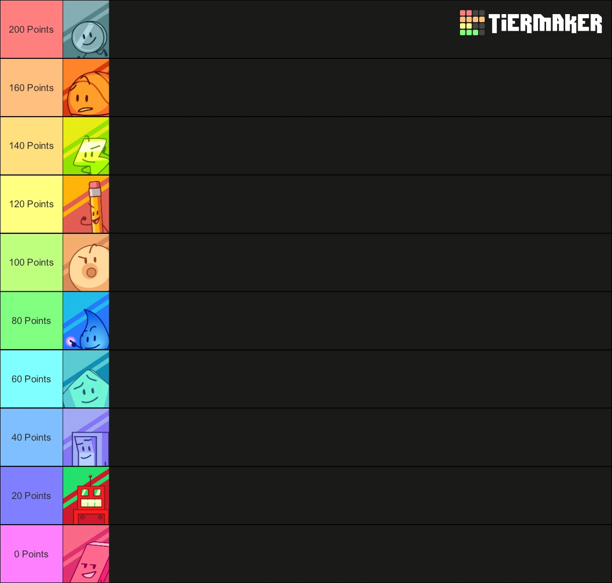 BFB Randomized Mini | Fandom