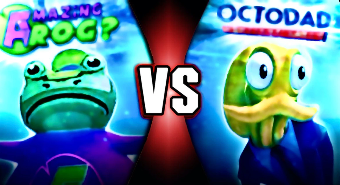 The Frog Vs Octodad (The Amazing Frog? Vs Octodad; Dadliest Catch) | Fandom