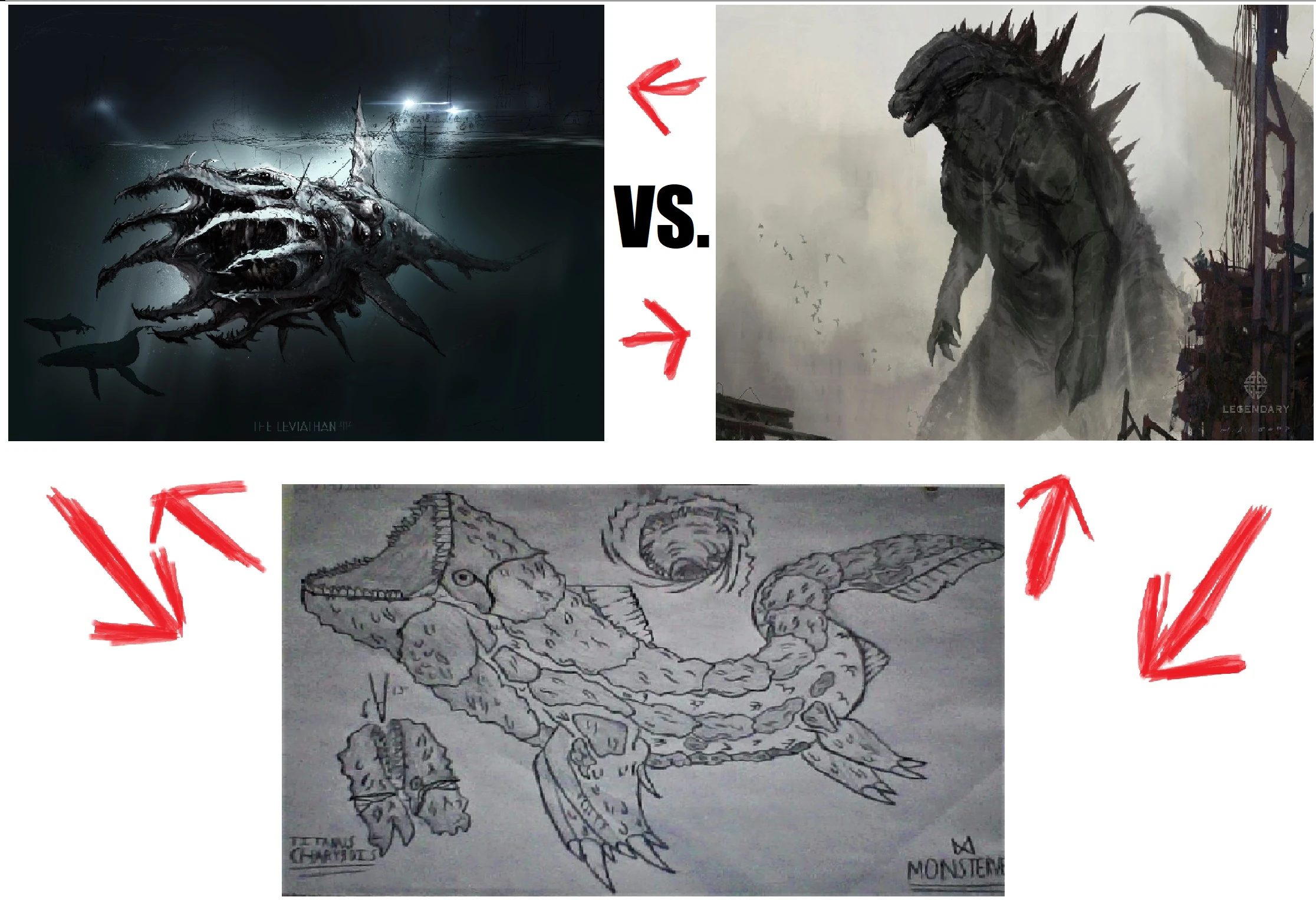 Leviathan Vs Cthulhu