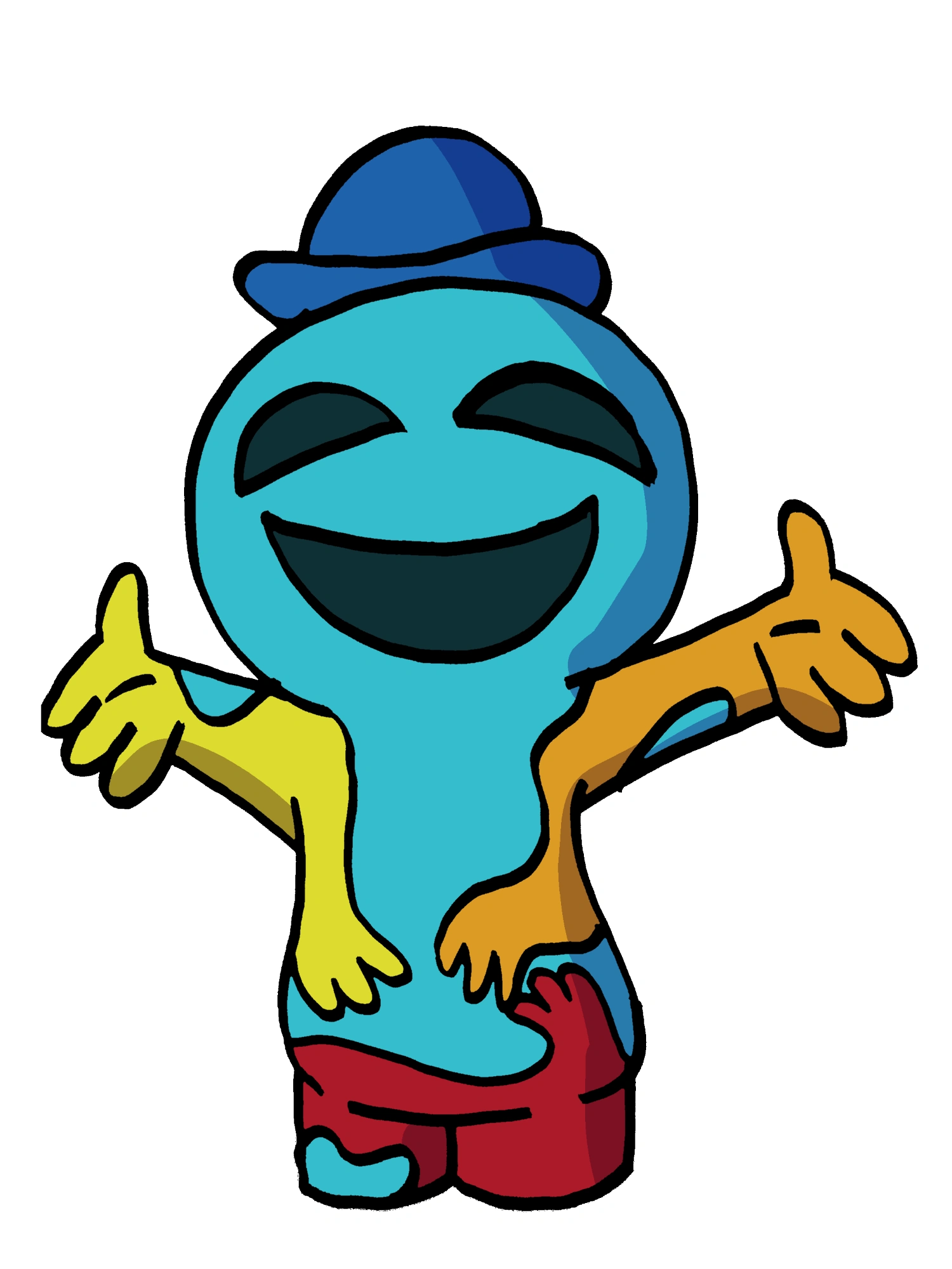 My drawing of Doey the Doughman | Fandom