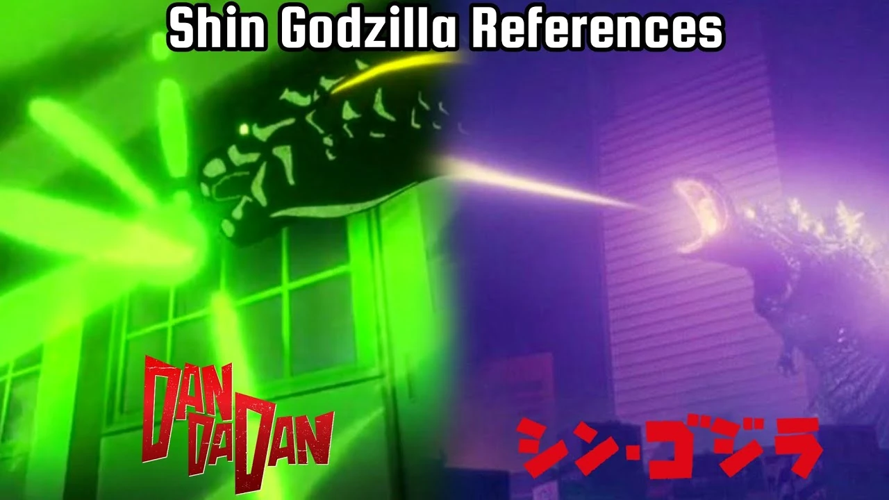 The newest episode of Dandadan features a reference to Shin Godzilla ...