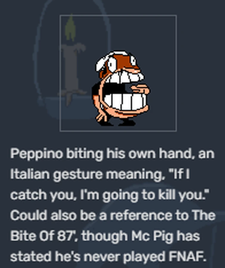 apparently someone biting their hand is a reference to fnaf | Fandom