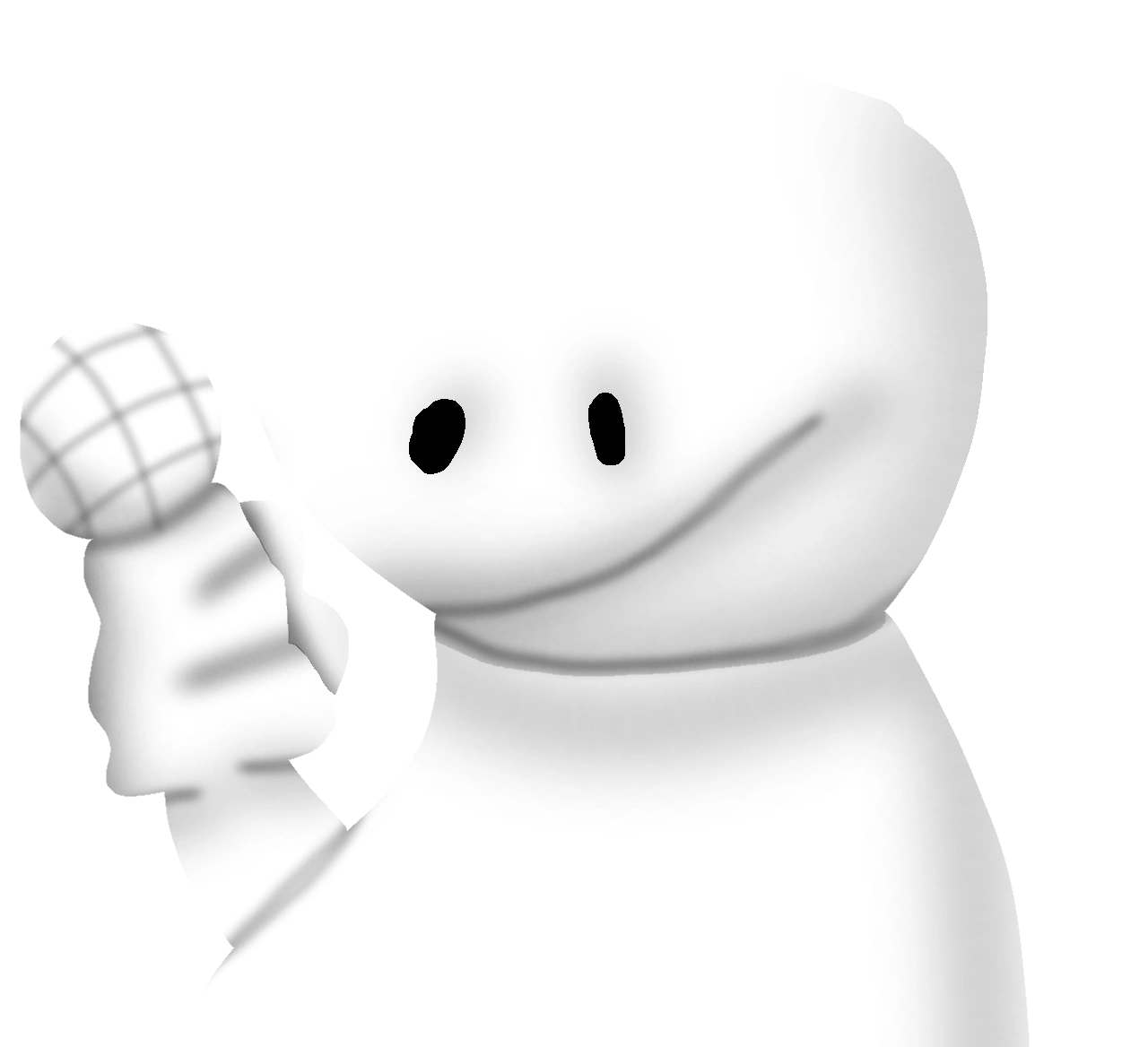 I think I'm just gonna draw bob and then make him look realistic for ...