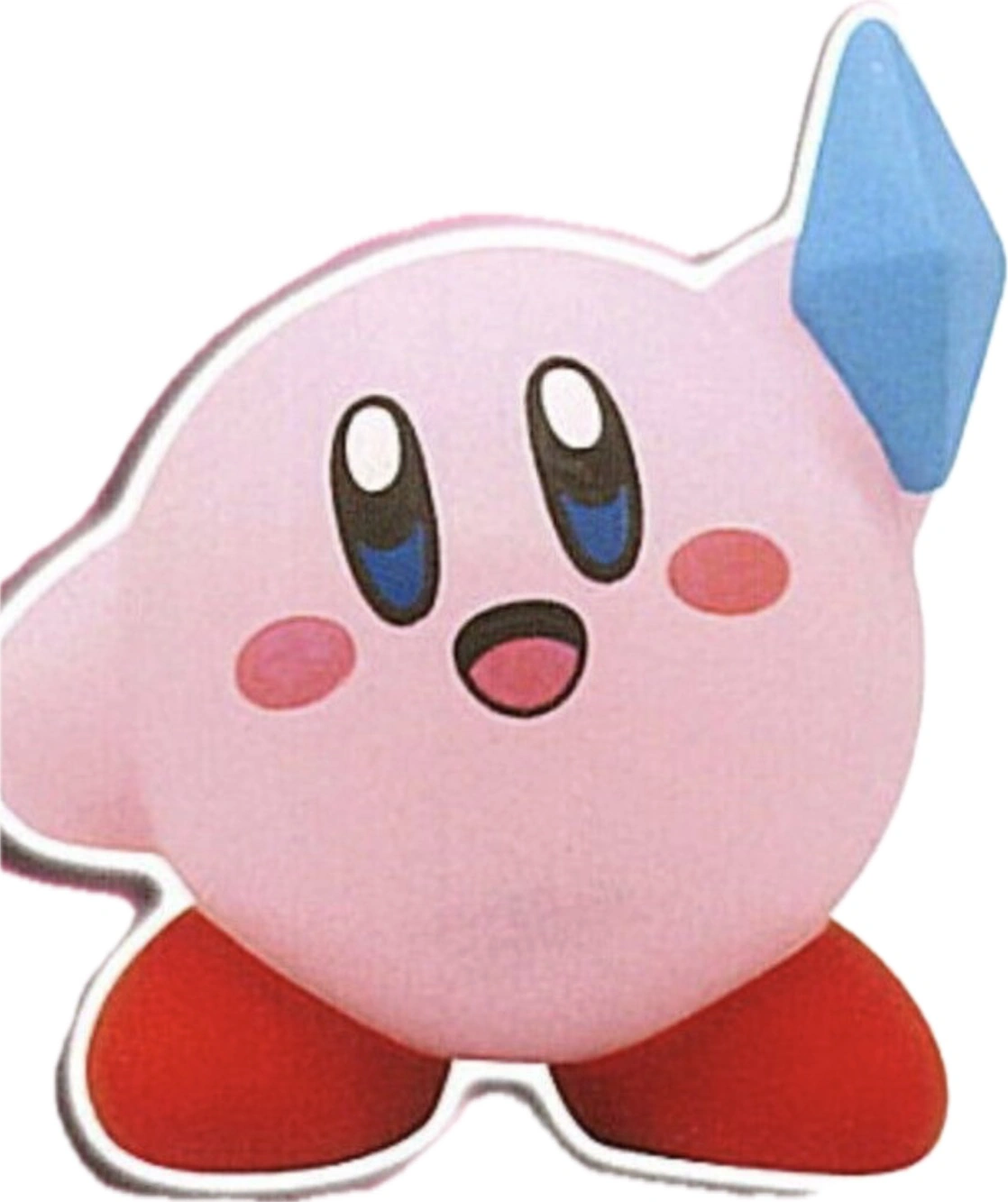 Kirby with a crystal shard toy capsule | Fandom