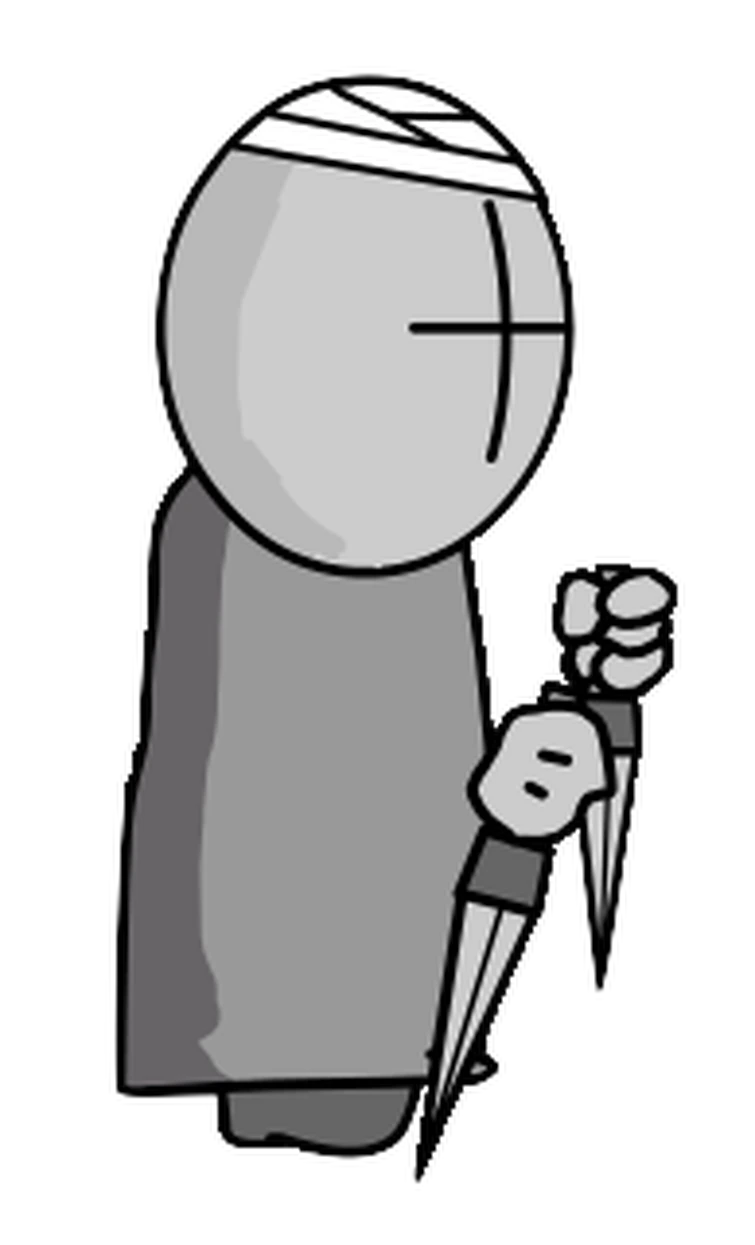 Madness Combat Hank (1-6) transparent render png thingies | Fandom