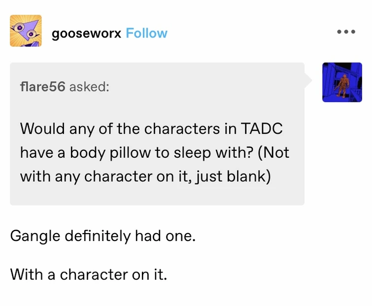 Things That Gooseworx Posted Because They Were Funny Ish Fandom