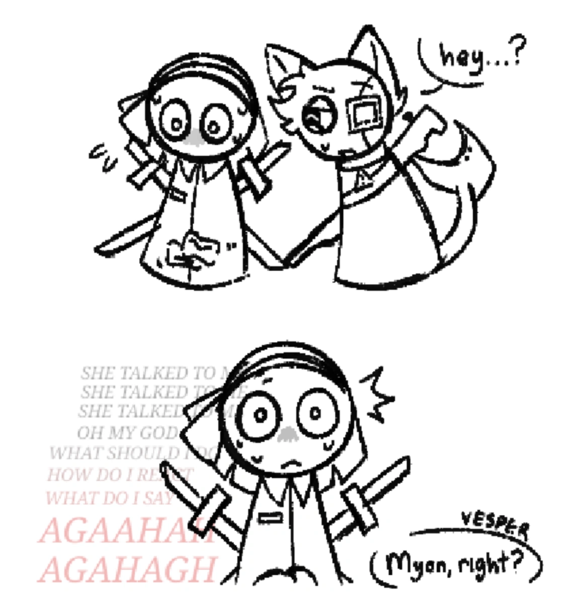 Vesper and Myon interaction | Fandom