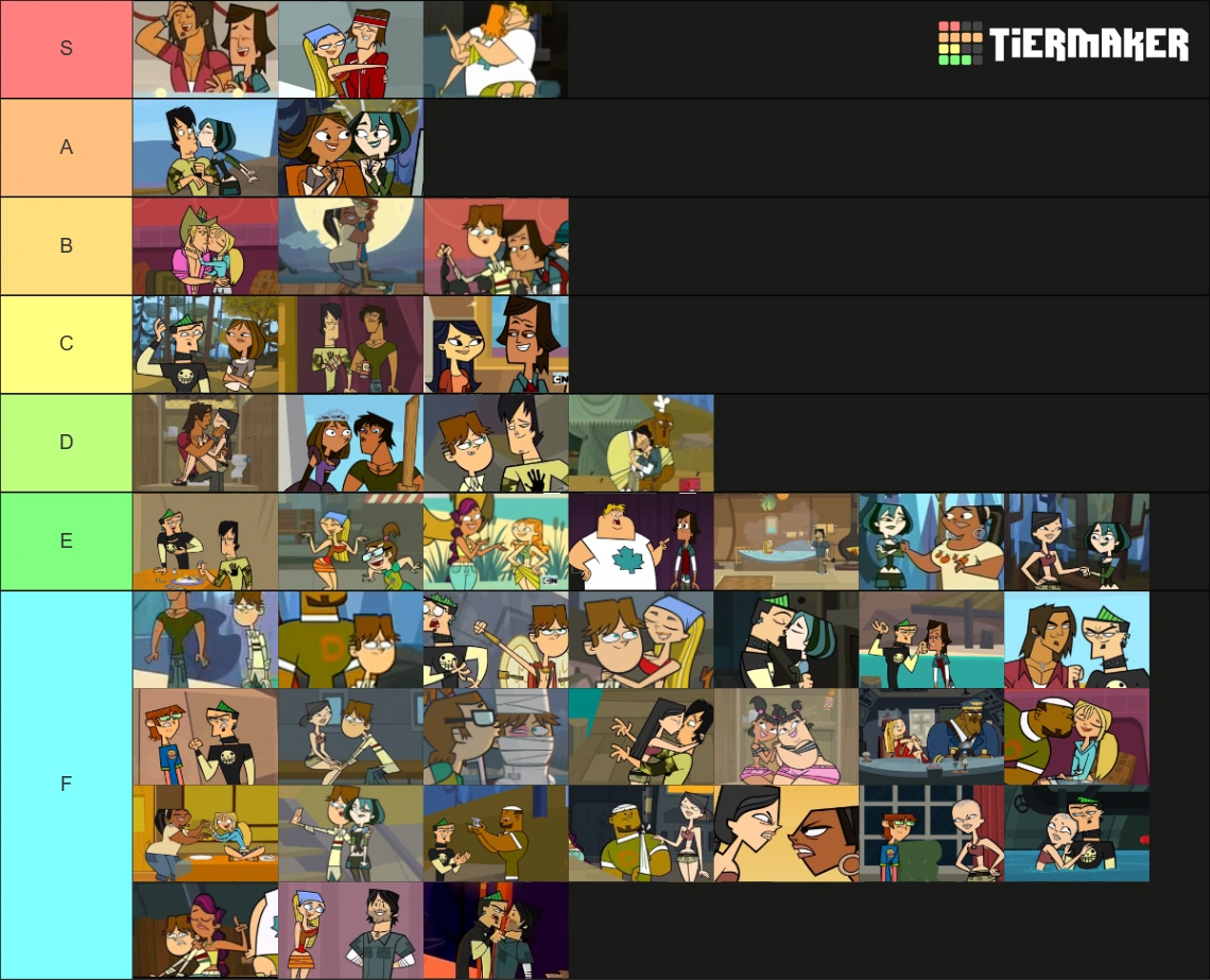 My ship tier list (IGNORE HOW LOW NEMMA IS I'VE CHANGED MY MIND. IT'S ...