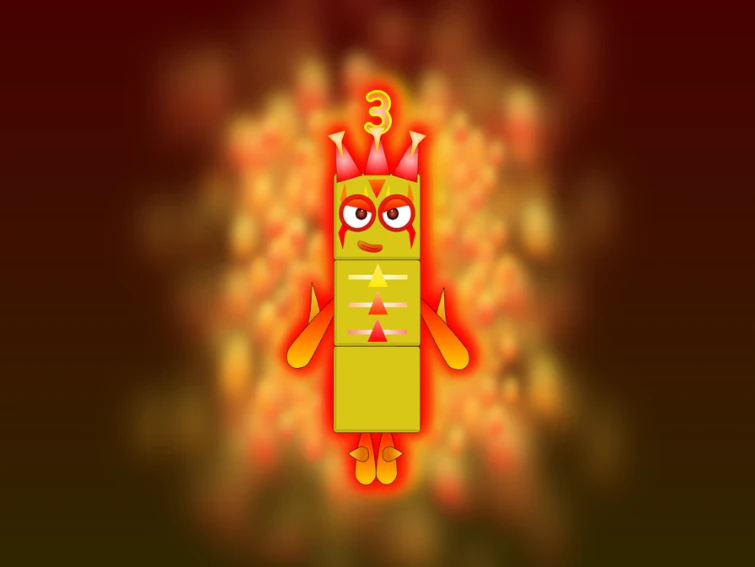 Numberblock Three power up (Note: Potentially Scary) | Fandom