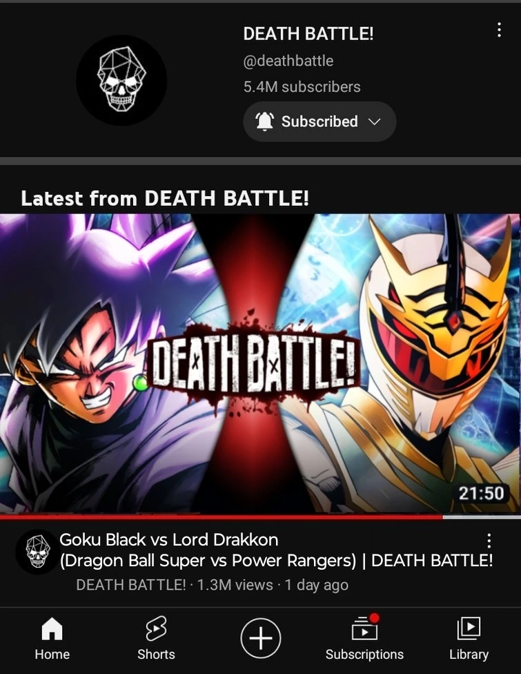 Some Random DEATH BATTLE Video Mockups I made | Fandom