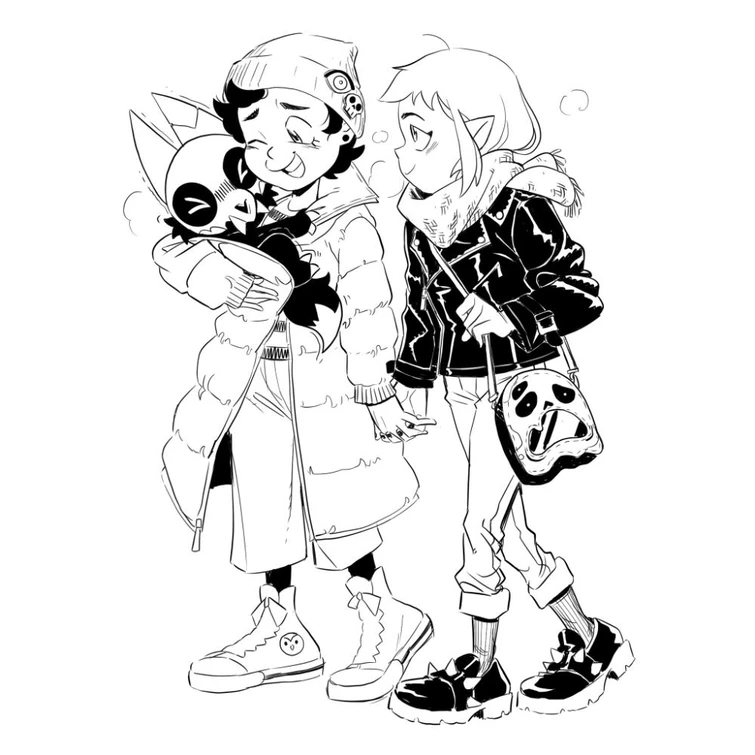 The way Dana draws Lumity>>>> | Fandom