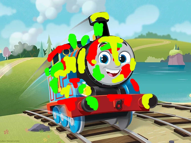 Paint Covered Thomas (2D) | Fandom