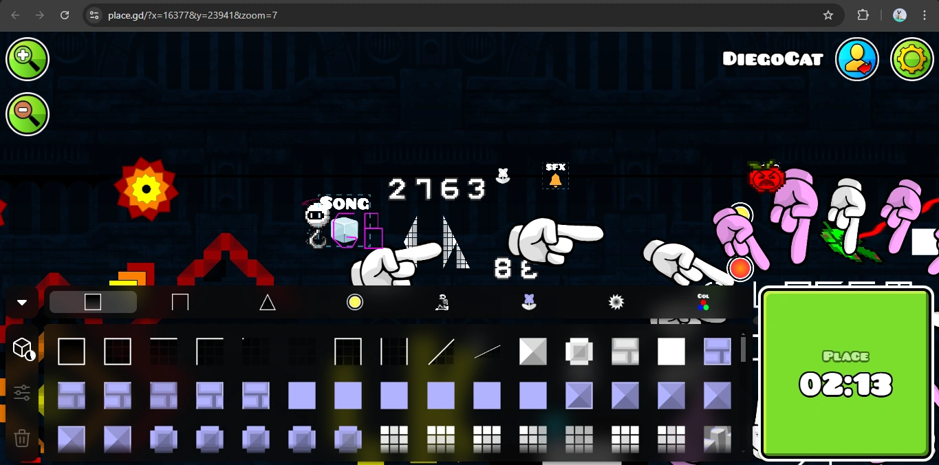 BFDI reference on GD Place | Fandom