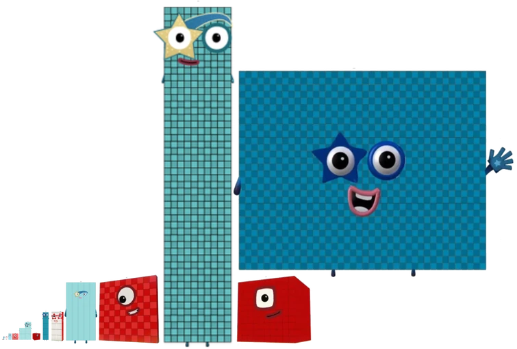 NumberBlocks in 1 red & 5 blue | Fandom