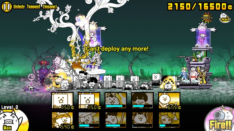 Bullying zyclone to get cheerleader cat and defeating the 1st stage of ...