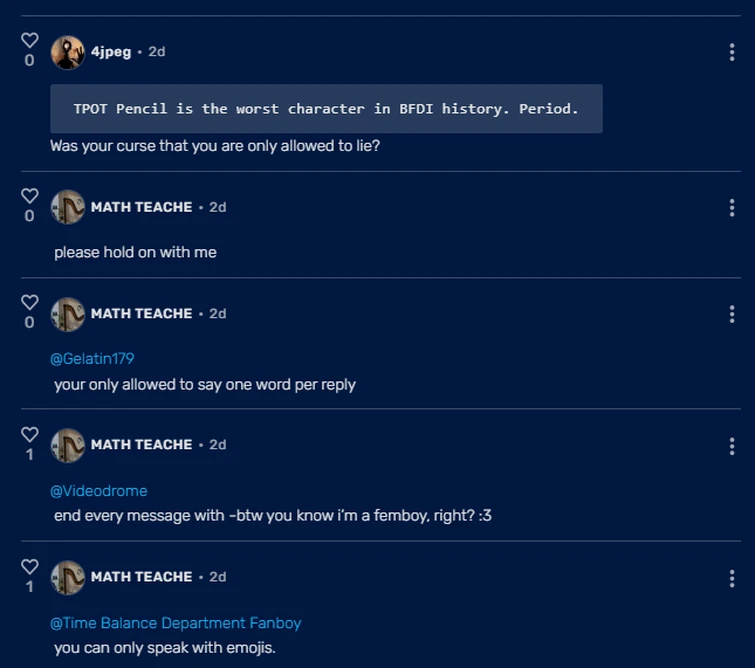 reply and i’ll give you a curse | Fandom