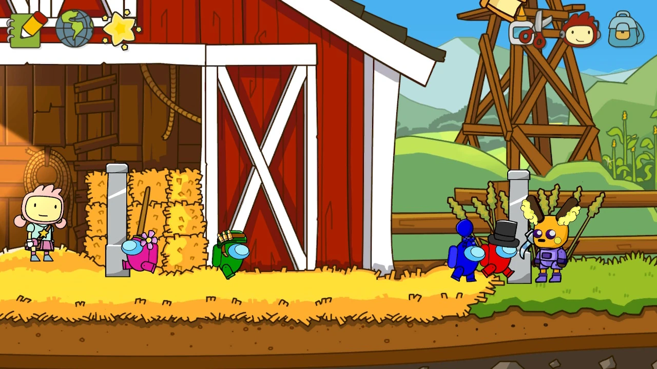 I made the first 12 colours with hats in Scribblenauts Unlimited | Fandom