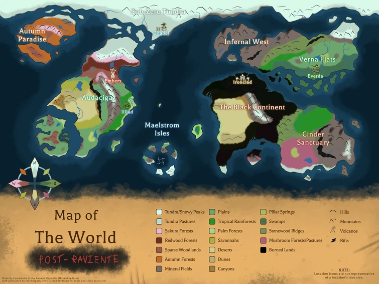 Things I noticed about MI's lore map | Fandom