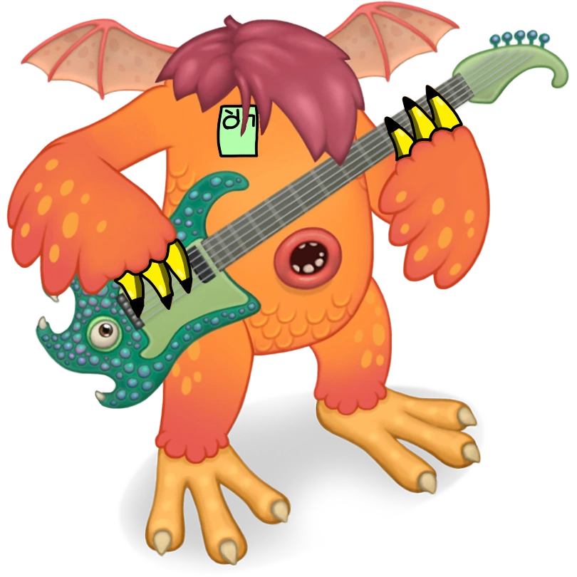 I spun a wheel and whatever monster it lands on, I make a costume part ...