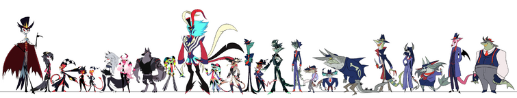 I Made A Height Comparison For Helluva Boss Fandom