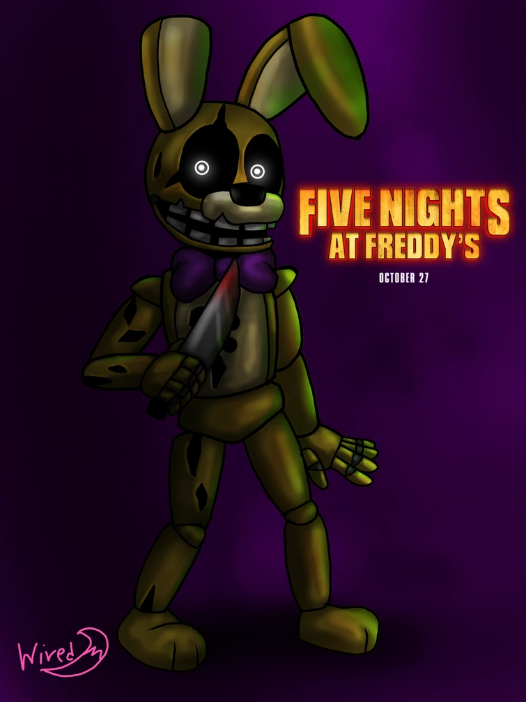 I drew Spring Bonnie (movie version) | Fandom
