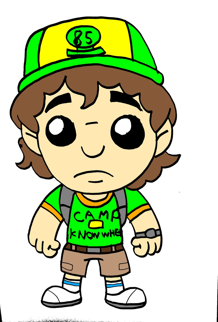 My drawing of Dustin | Fandom