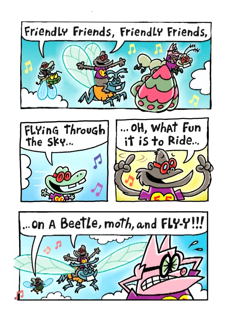 I’m making the full pages of the DOG MAN 11 sneak peek! | Fandom