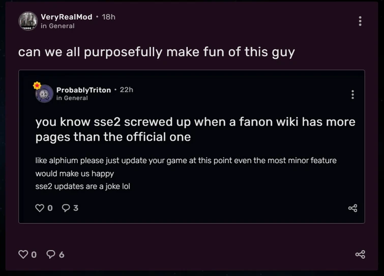 can we all purposefully make fun of veryrealmod | Fandom