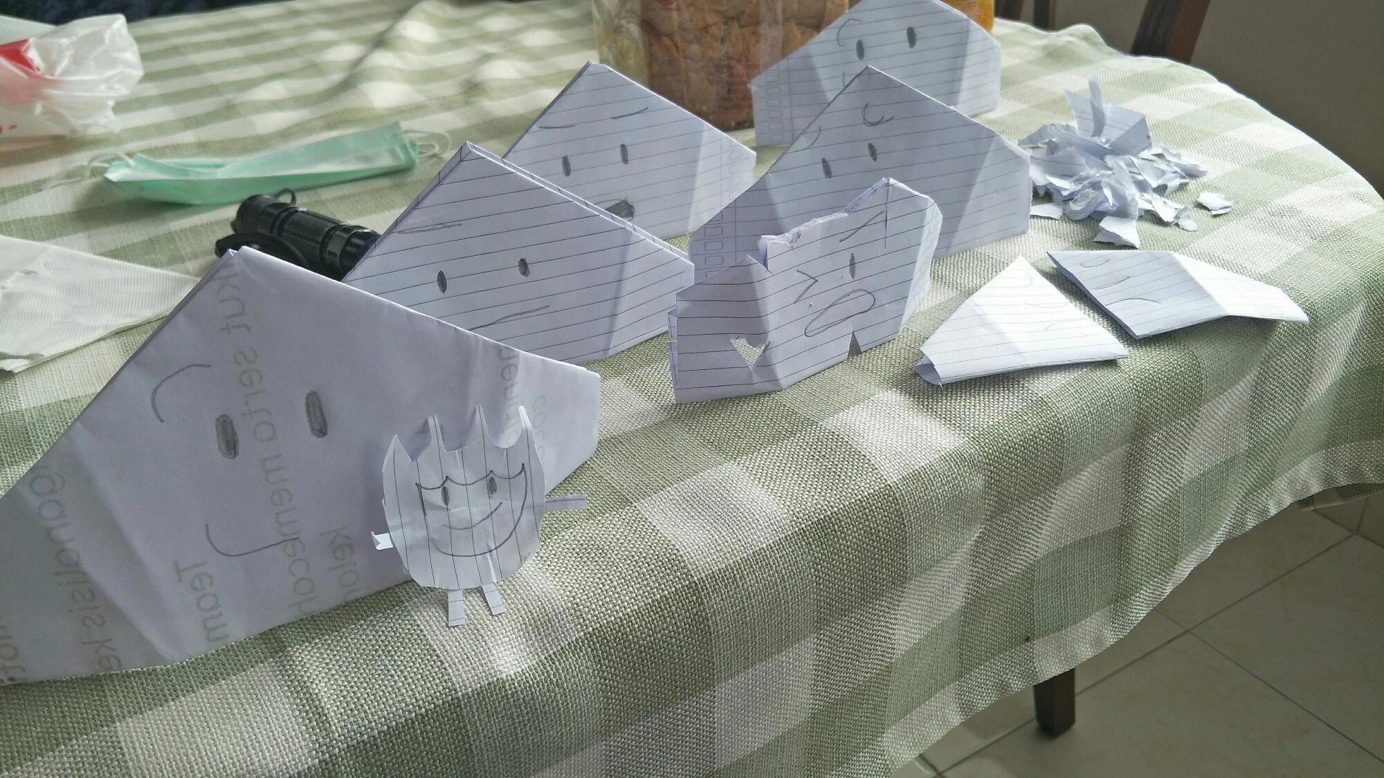 Here all foldys that i made and one paper firey jr! | Fandom
