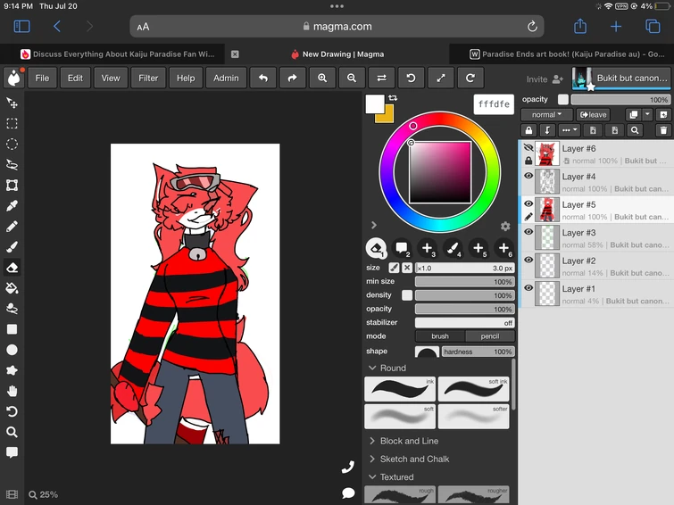 Random wip of hazzy oc | Fandom