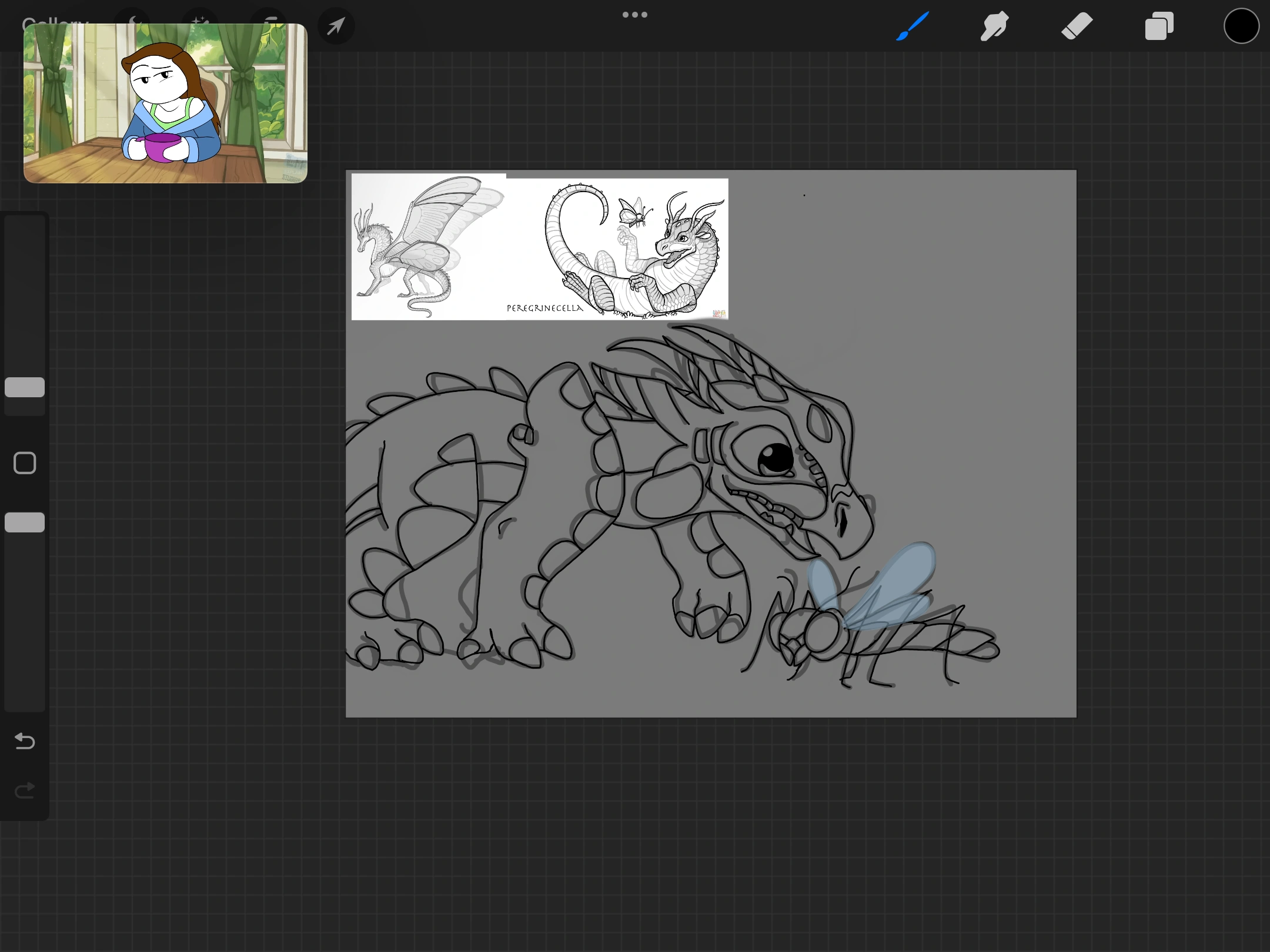 Another update on drawing in the joy ang style! | Fandom