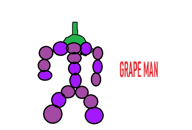 "Humanized" grape | Fandom