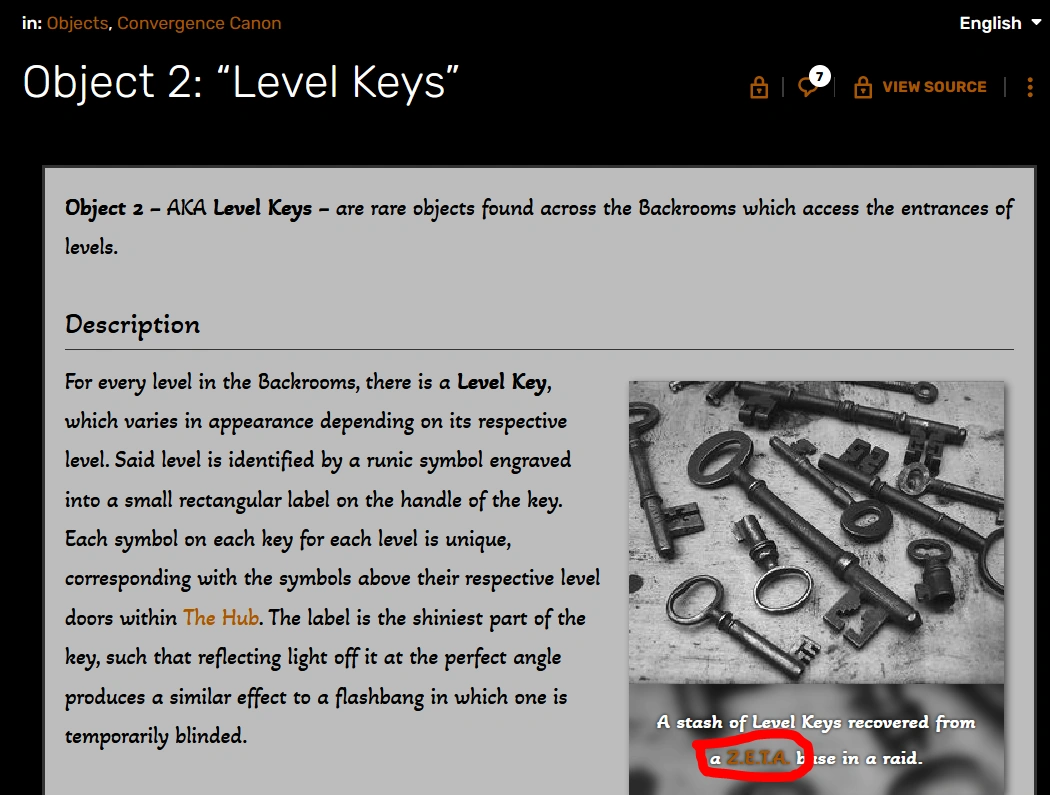 JUST REALISED Z.E.T.A. WAS NAME-DROPPED IN LEVEL KEYS | Fandom