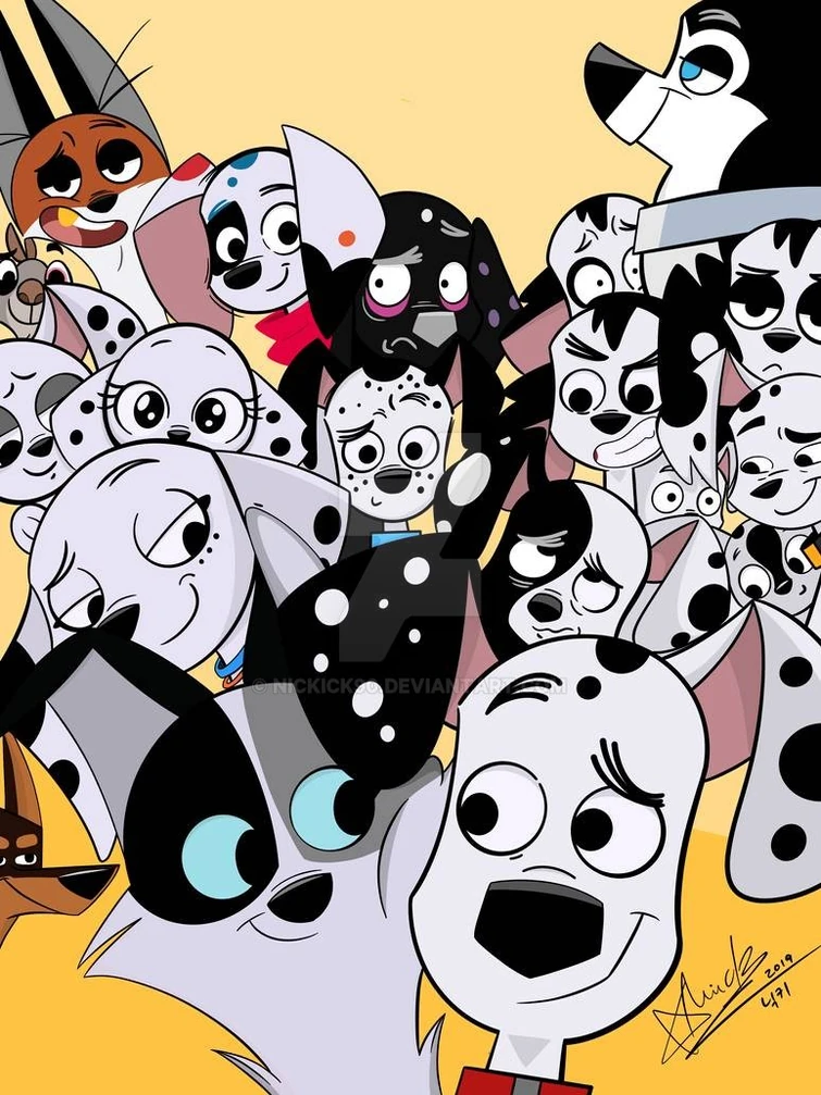 Someone from YouTube did all 101 Dalmatian Street characters | Fandom