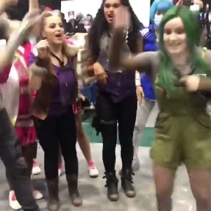 little bts from behind the scenes of Zombies 3💙💜 #disney #babyariel # ...