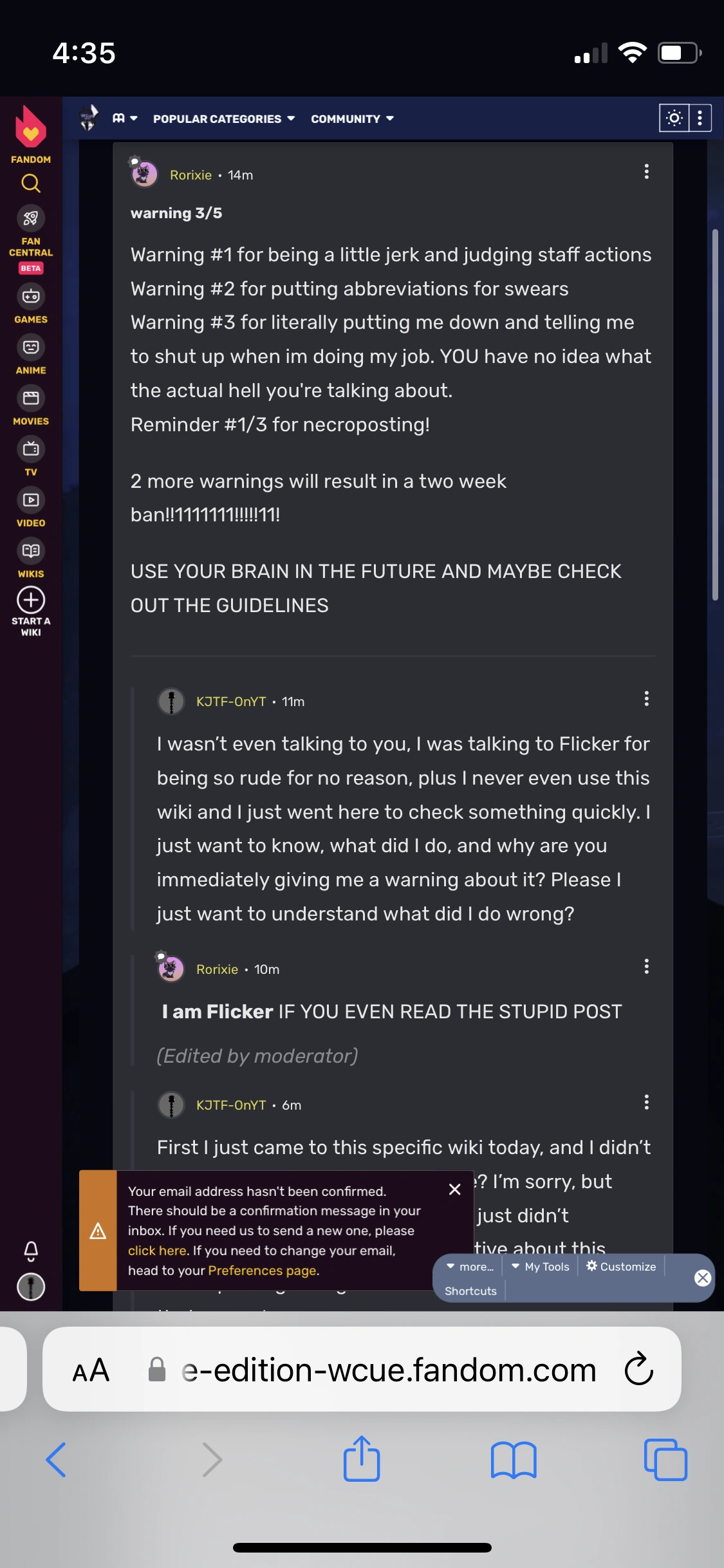 Umm something happened… | Fandom