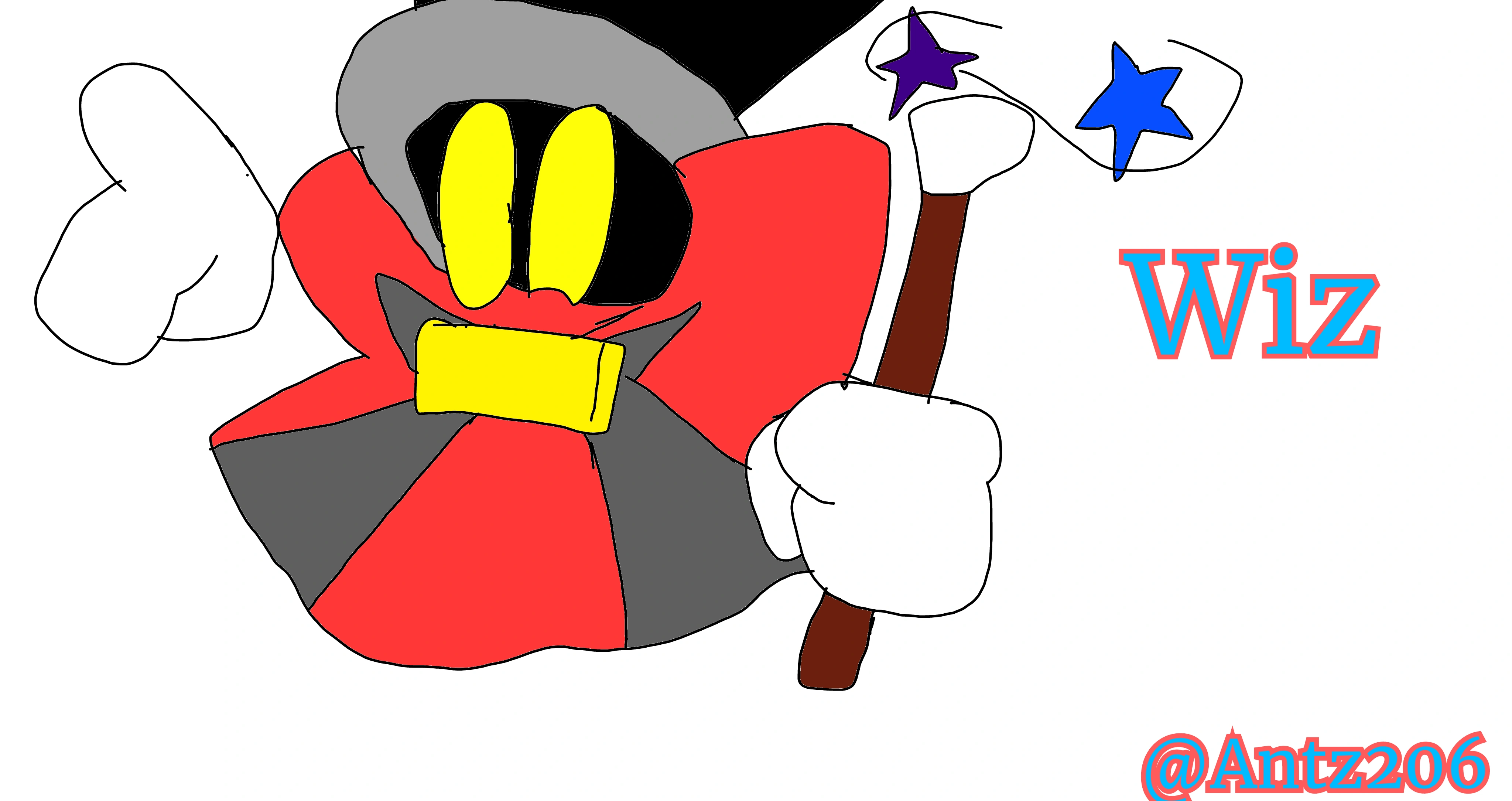 An drawing I just made of Wiz | Fandom