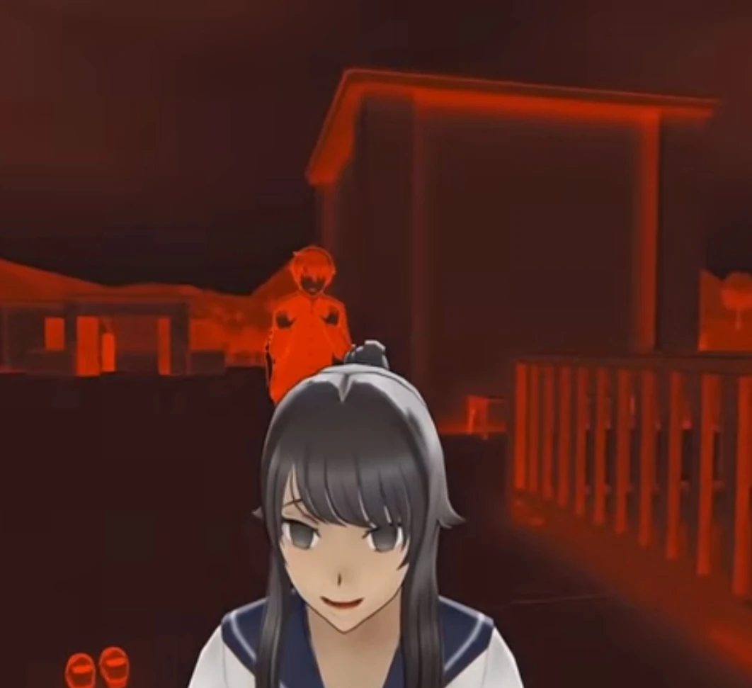 Snap mode is kind of unnerving, now imagine if Ayano made this face as ...