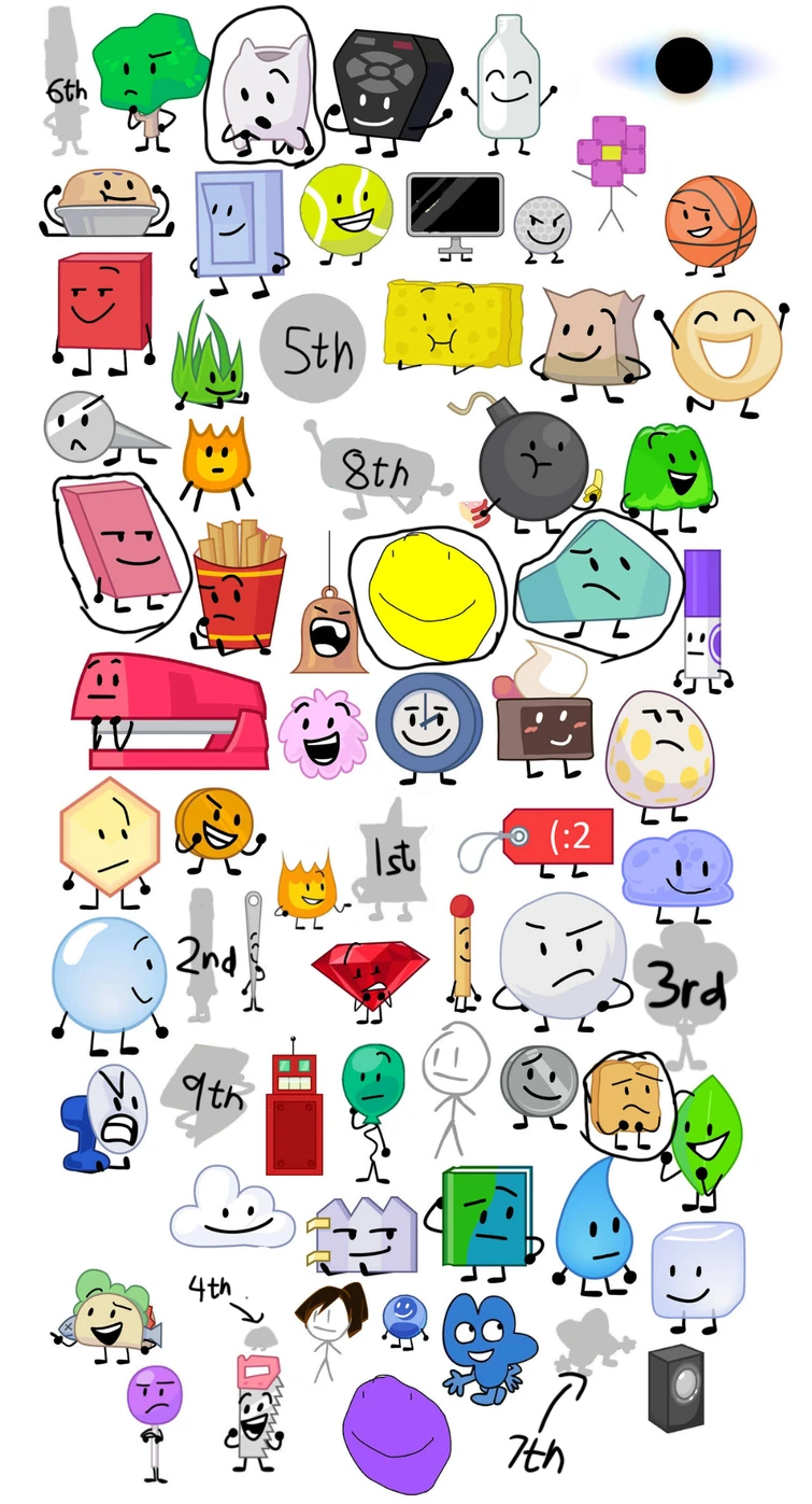 BFDI Cast in the trash #10 | Fandom