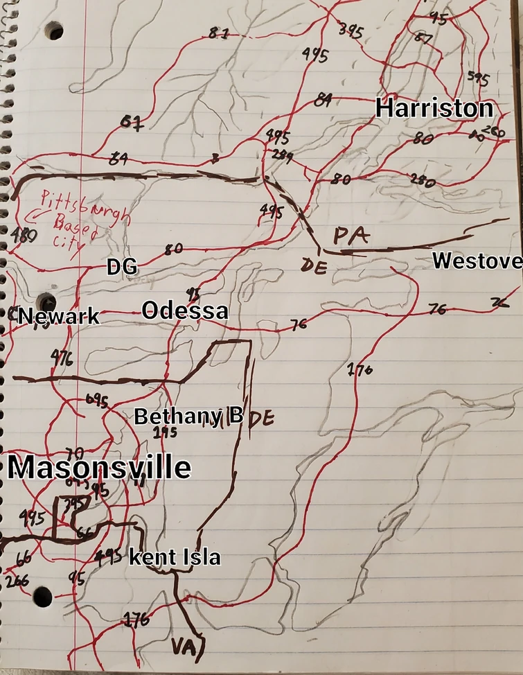 I made a full scaled UDU map. just for fun. | Fandom