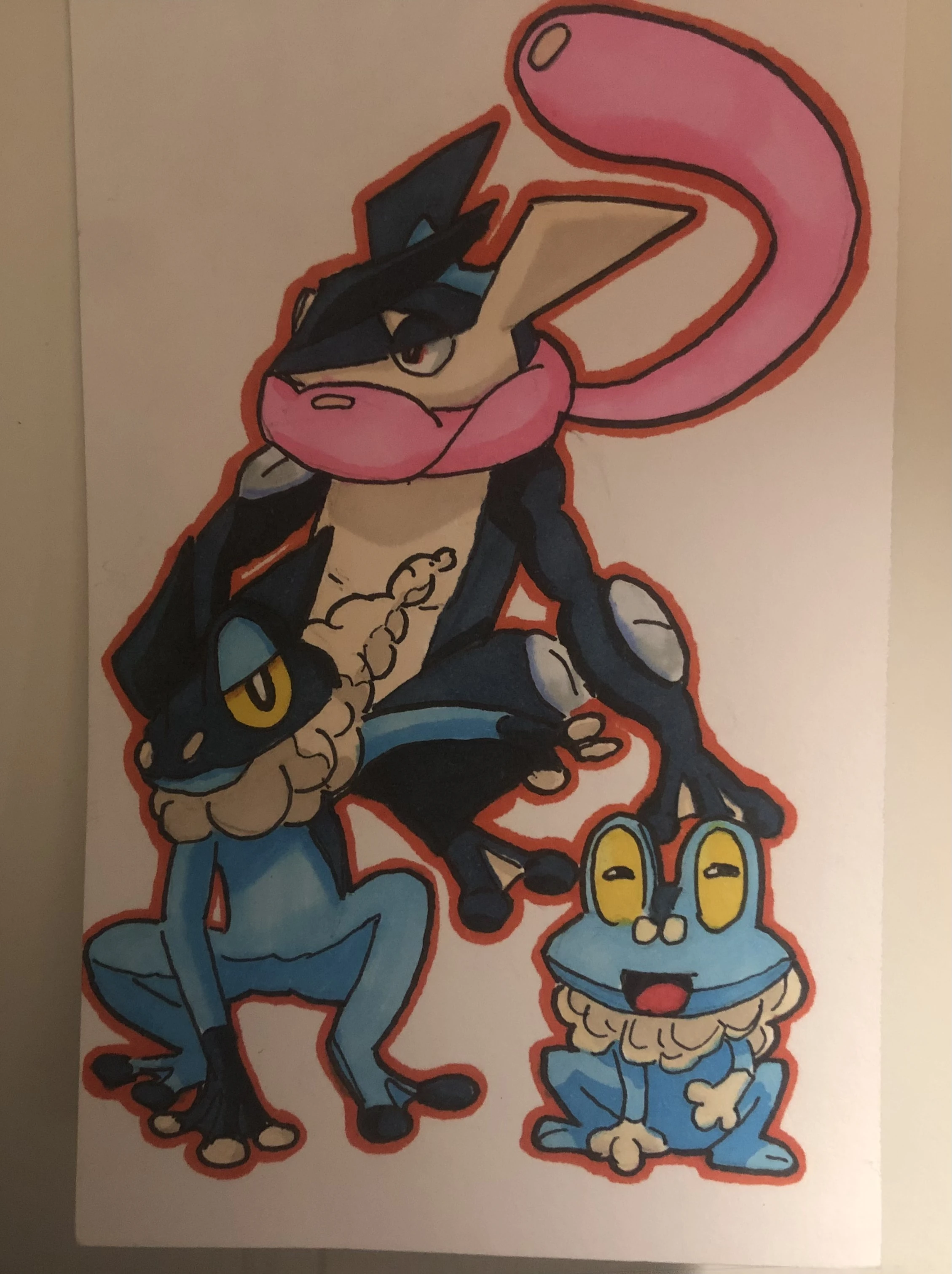 Froakie evolution line Fanart | Fandom