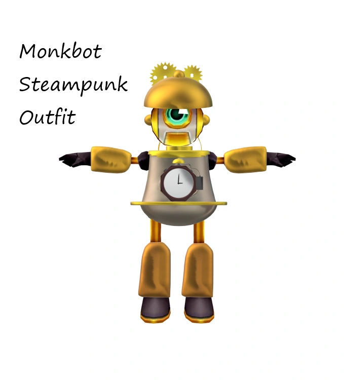 Monkbot Steampunk Outfit (FANMADE) | Fandom
