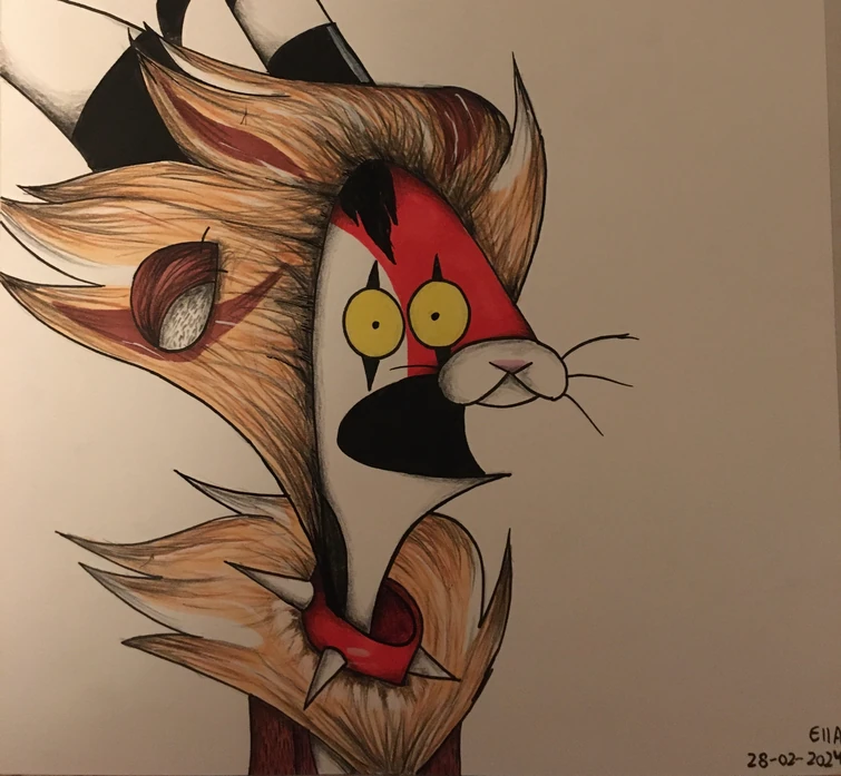 Drawing of Blitzo | Fandom