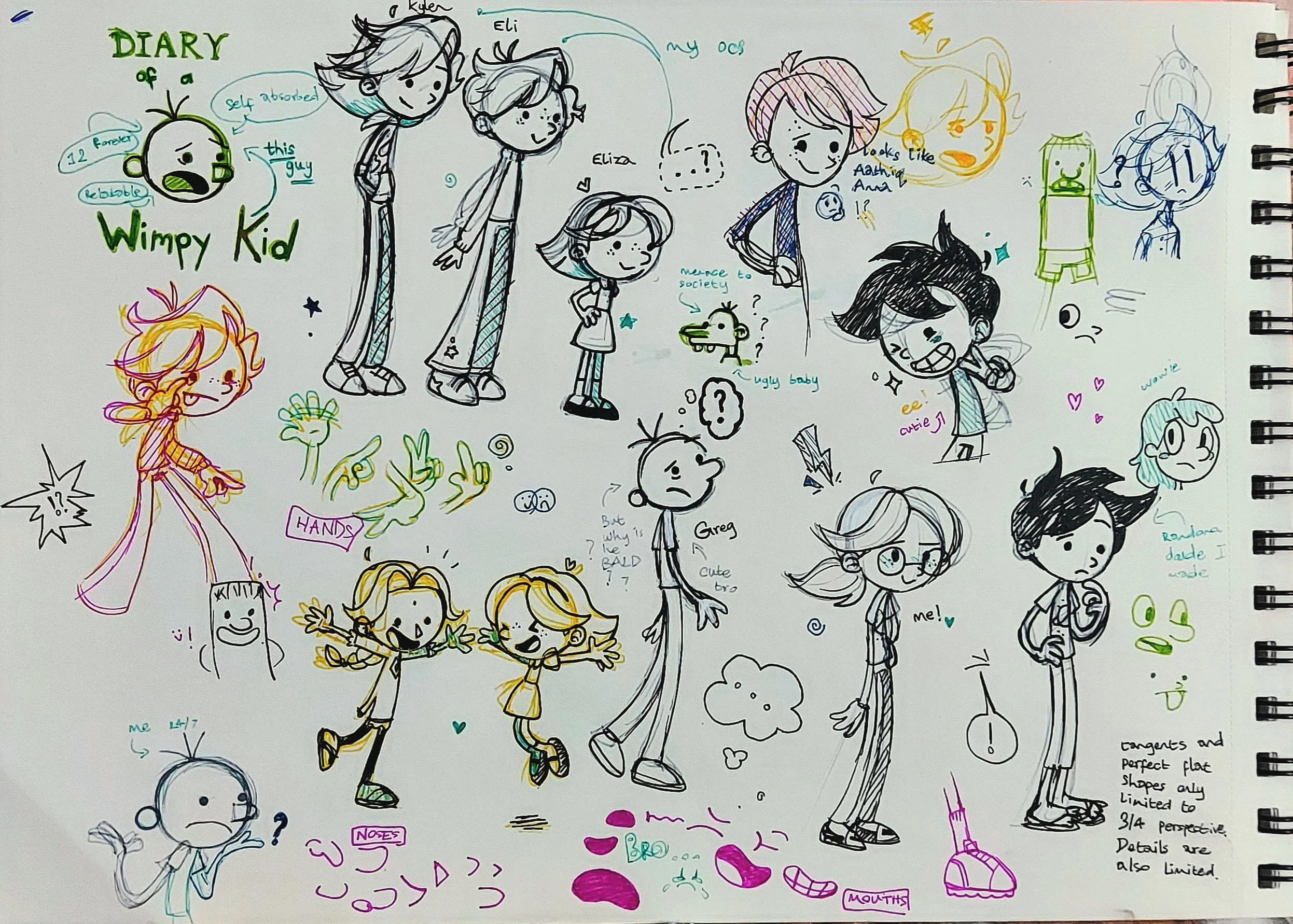 Some Wimpy Kid doodles! | Fandom