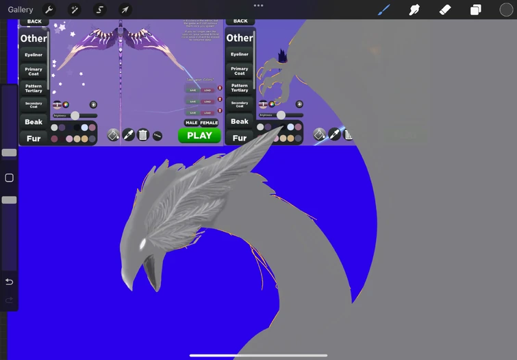 Ok! Got the head feathers don- There are GOD DANG WINGS. | Fandom