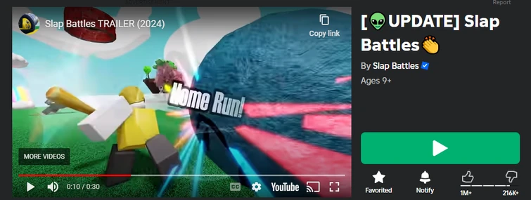 Discuss Everything About Slap Battles Wiki | Fandom