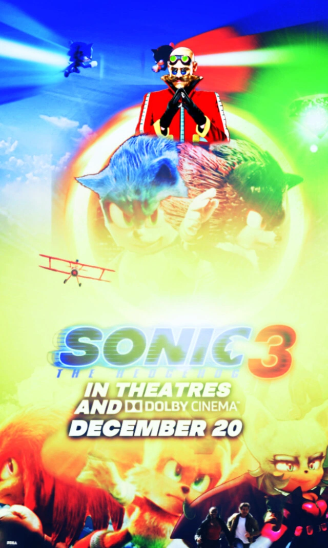 Sonic Movie 3 Posters I Made in Picsart #1 | Fandom