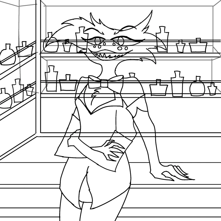 Angel dust sketch | Fandom