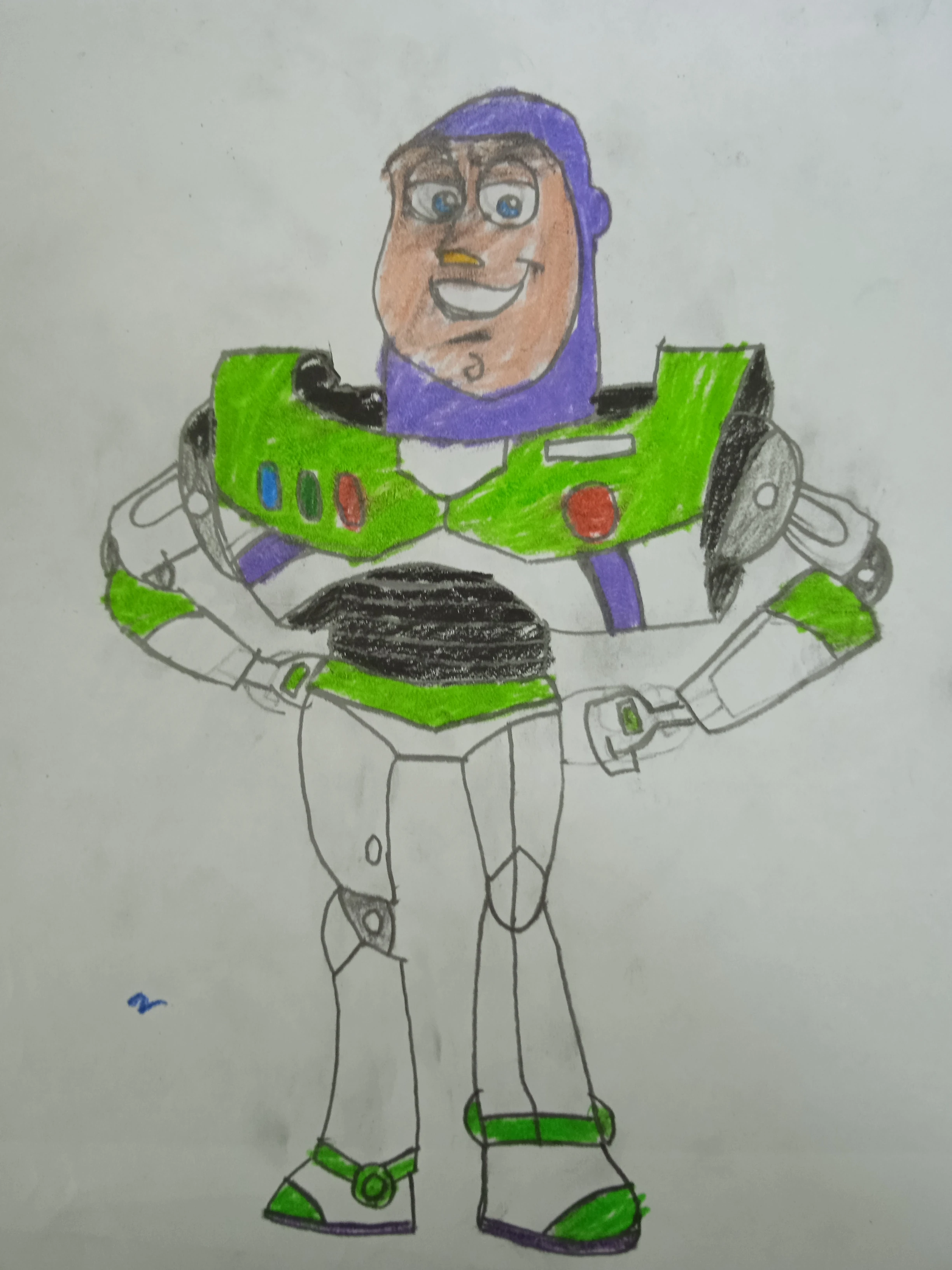 My drawing of Buzz | Fandom